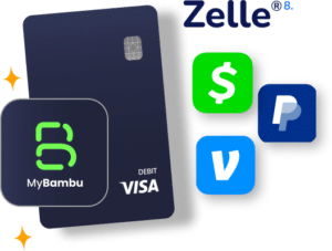 Open your MyBambu checking account. We don't check your immigration status.